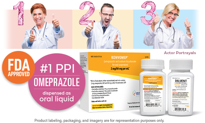 KONVOMEP®(omeprazole and sodium bicarbonate) Oral Liquid